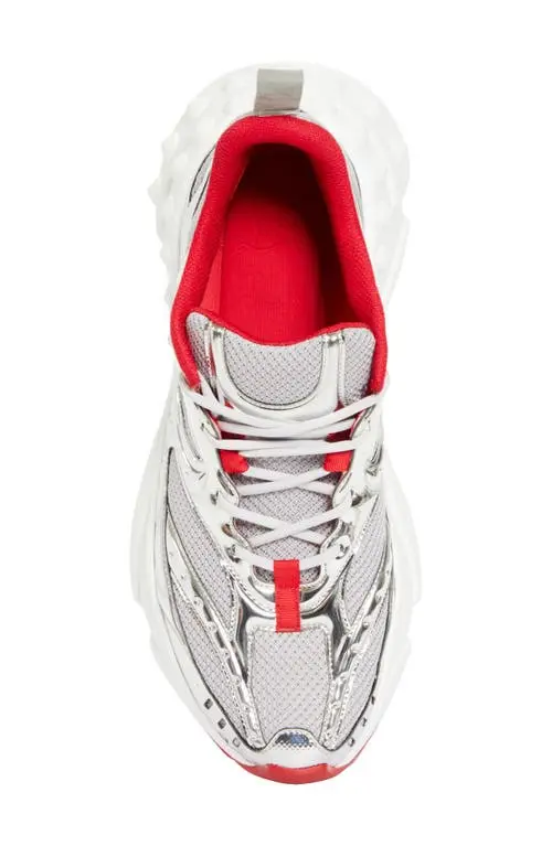 CHRISTIAN LOUBOUTIN So Flo Sneaker - Silver