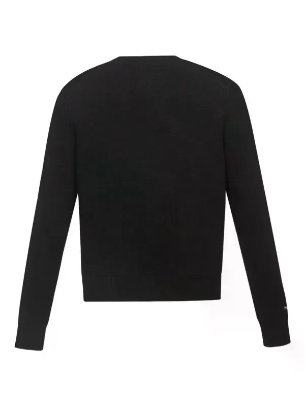 Mcm Robot-graphic Jacquard Sweater