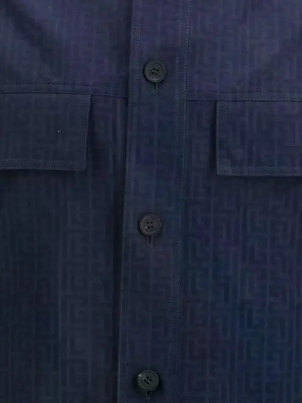 Balmain Monogram Pocket Overshirt