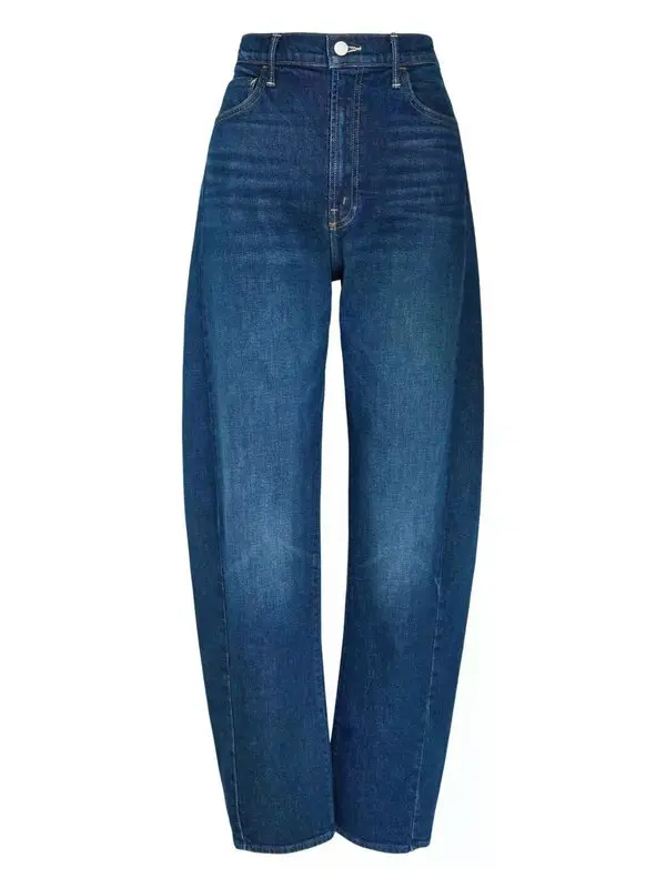 MOTHER Jeans With Whiskering Effect