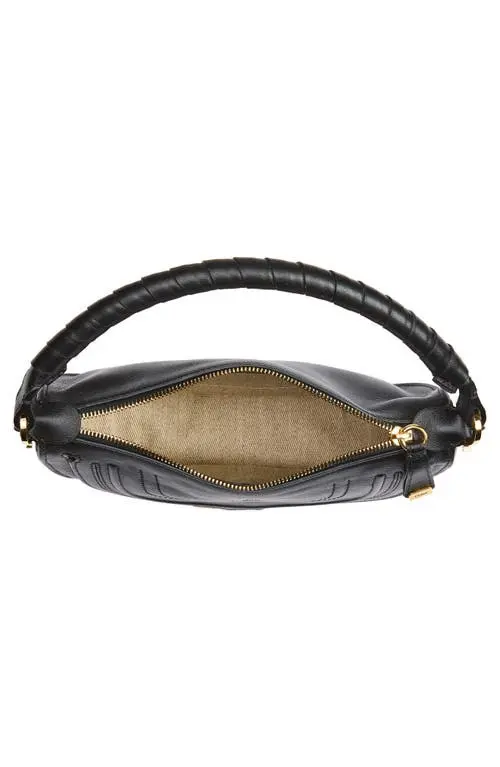 Chloé Mini Marcie Leather Camera Bag - Black