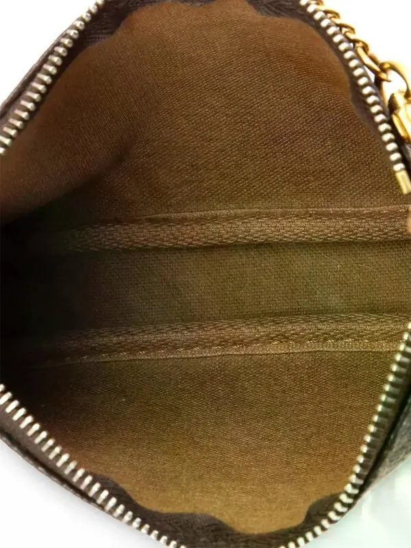 LOUIS VUITTON Pochette Accessoires Monogram Canvas Mini Clutch