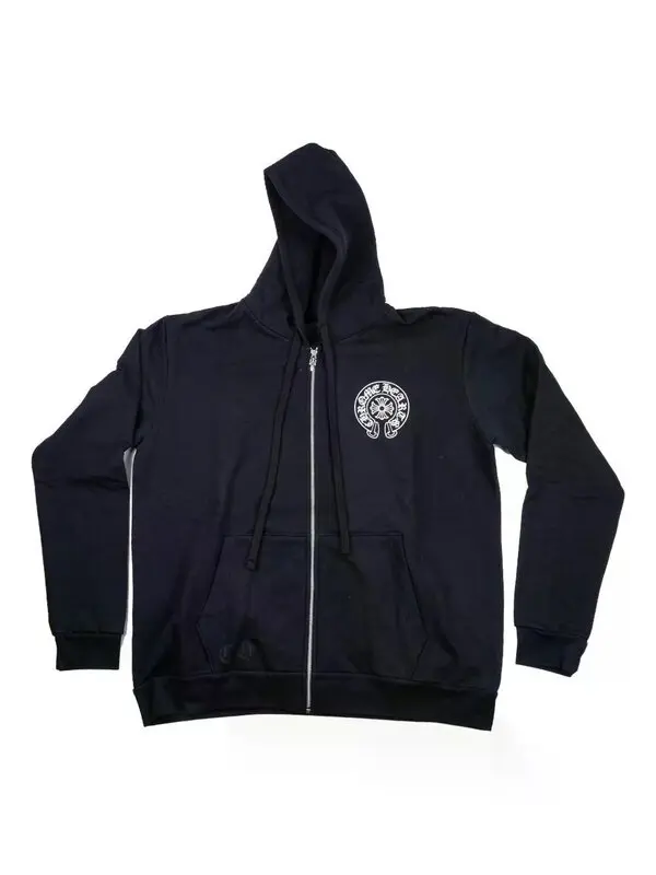 Chrome Hearts Graphic Zip-up Hoodie