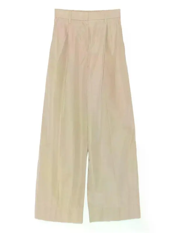 FORTE_FORTE Pleated Wide-leg Trousers