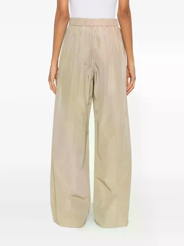 FORTE_FORTE Pleated Wide-leg Trousers