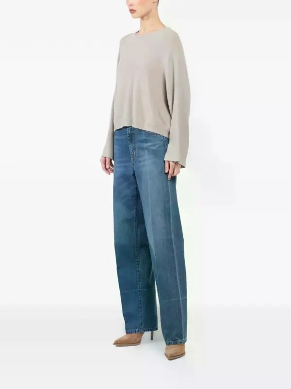 Dusan Long-sleeve Sweater - Neutrals