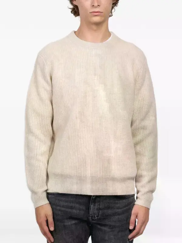 ALEX MILL Jordan Heather Ecru Sweater