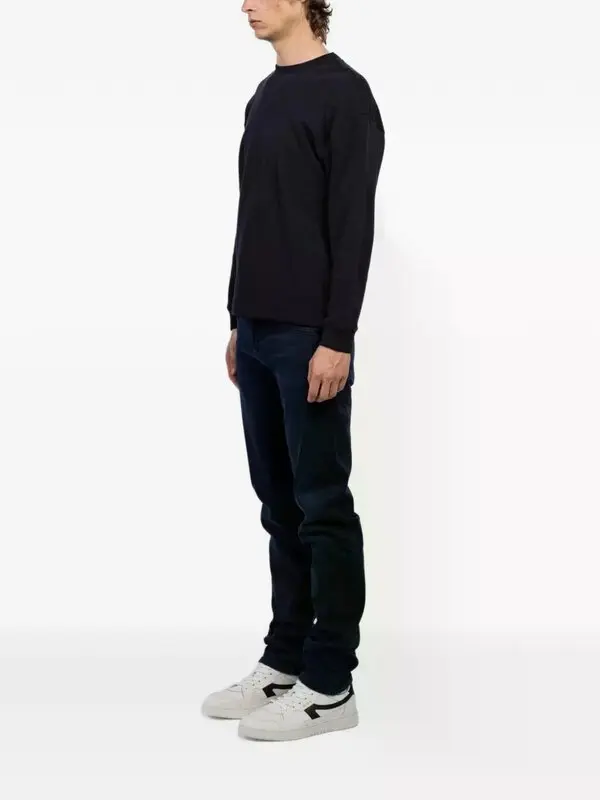 FRAME Waffle-knit Sweatshirt