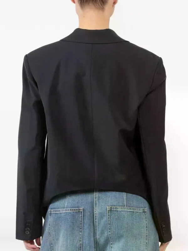 Tibi Button-fastening Single-breasted Blazer