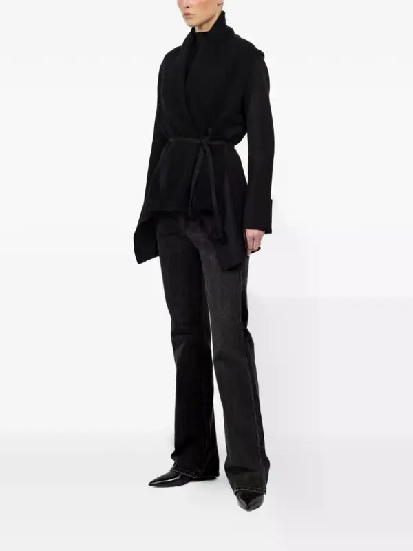 IBRIGU Asymmetrical Kimono Jacket