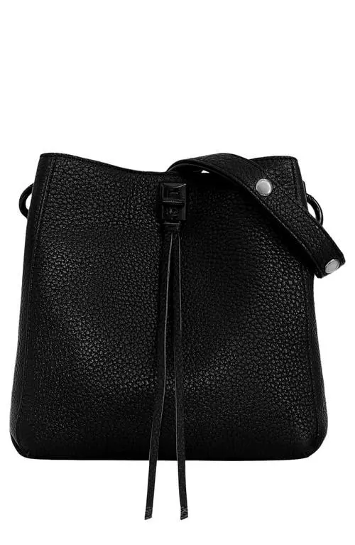 Rebecca Minkoff Darren Leather Shoulder Bag - Black