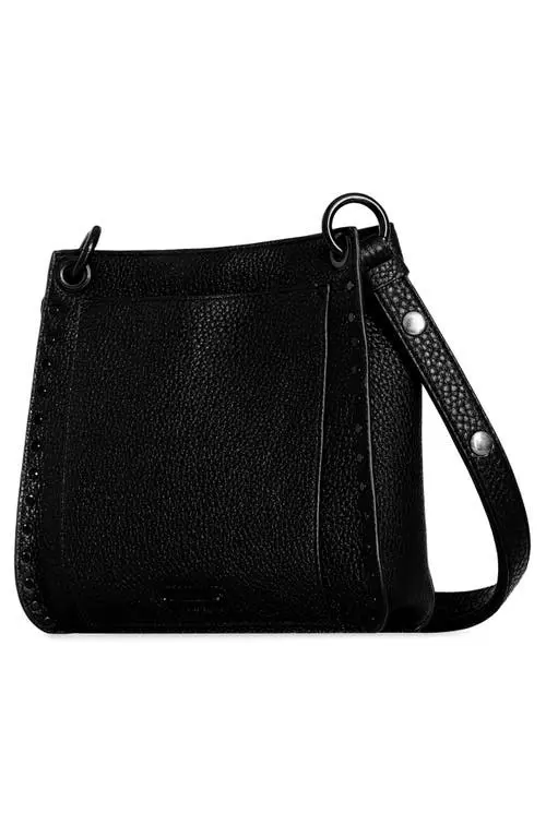 Rebecca Minkoff Darren Leather Shoulder Bag - Black