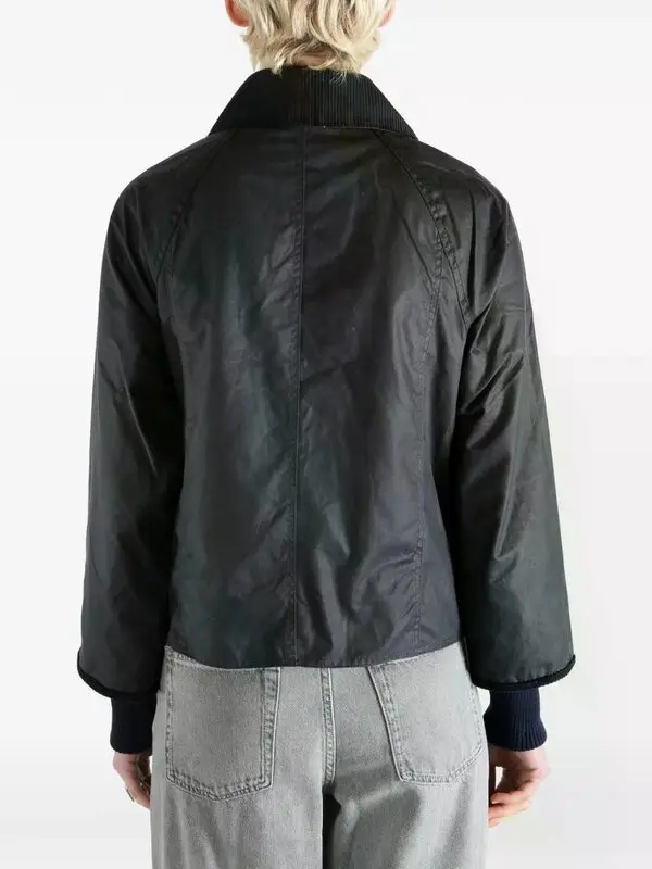 Barbour Beadnell Cropped Jacket - Blue
