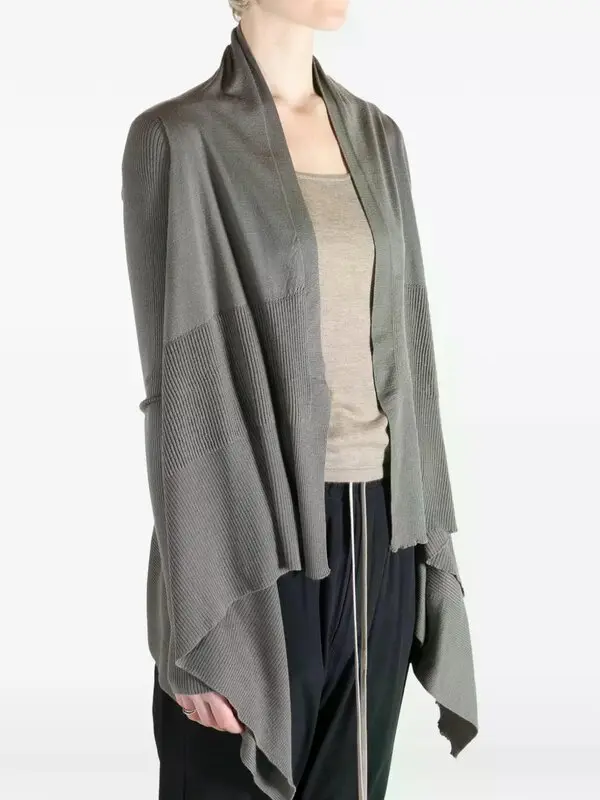 Rick Owens Draped Wrap Cardigan
