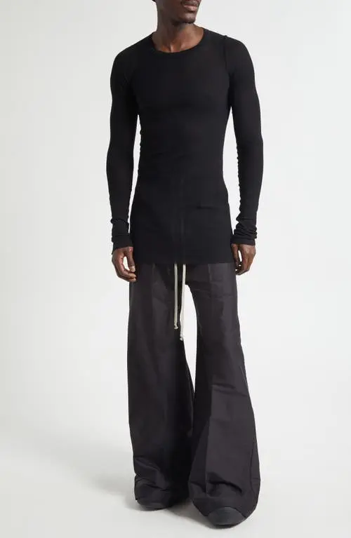 Rick Owens Long Sleeve Rib T-shirt