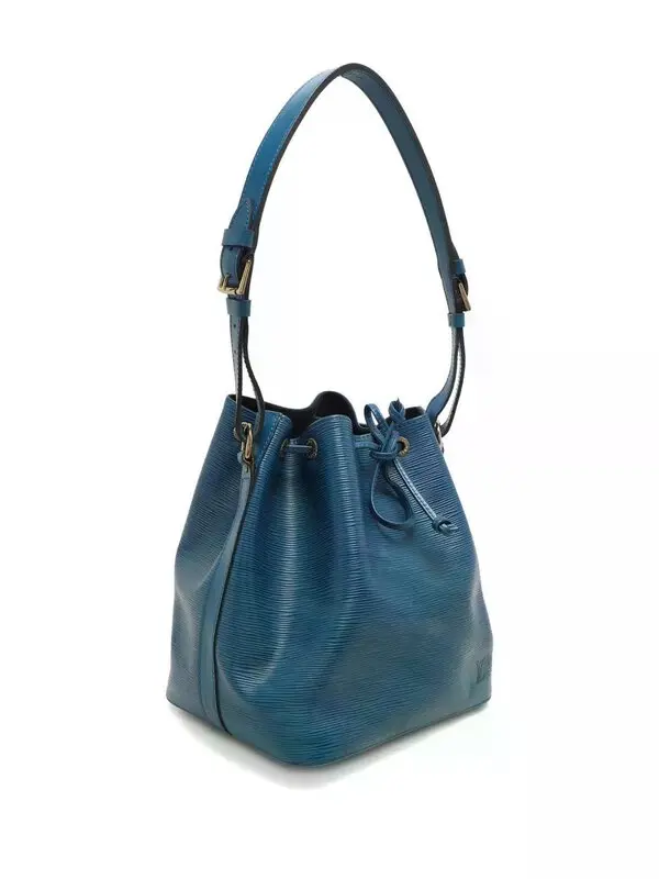 LOUIS VUITTON Petit Noé Leather Bag - Blue