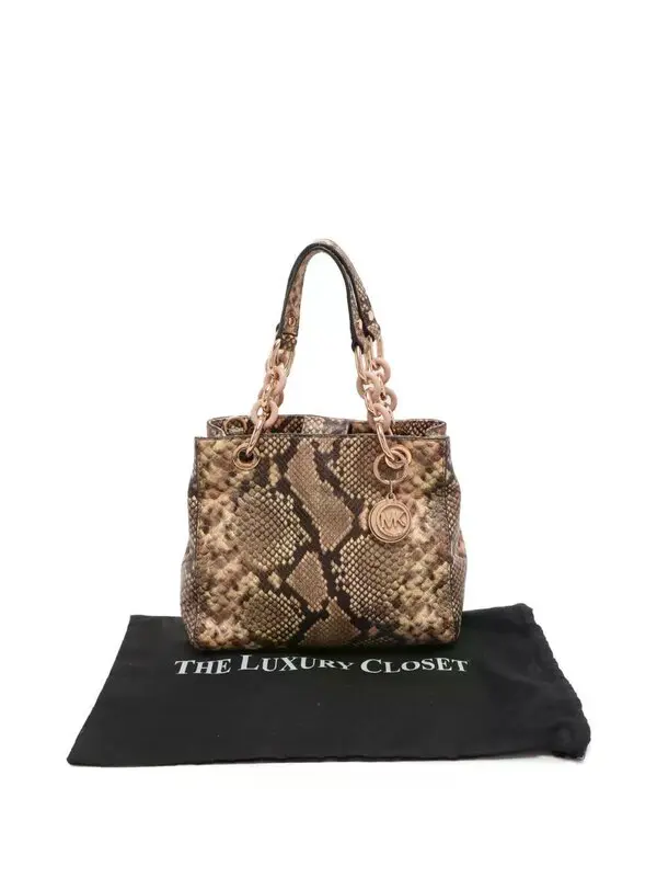 Michael Kors Satchel Tote Bag - Brown