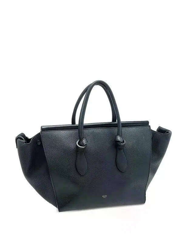 Celine Tie Tote Bag - Black
