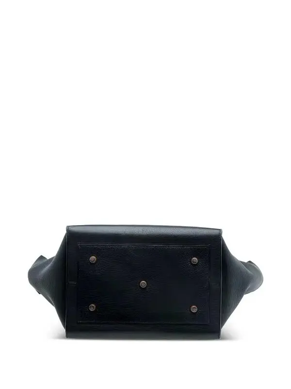 Celine Tie Tote Bag - Black