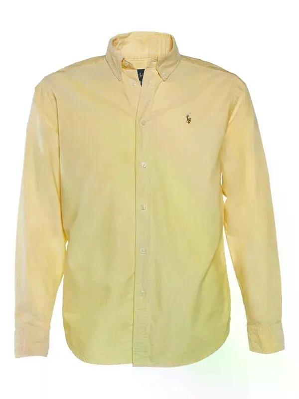 Polo Ralph Lauren Button-down Long-sleeve Shirt - Yellow