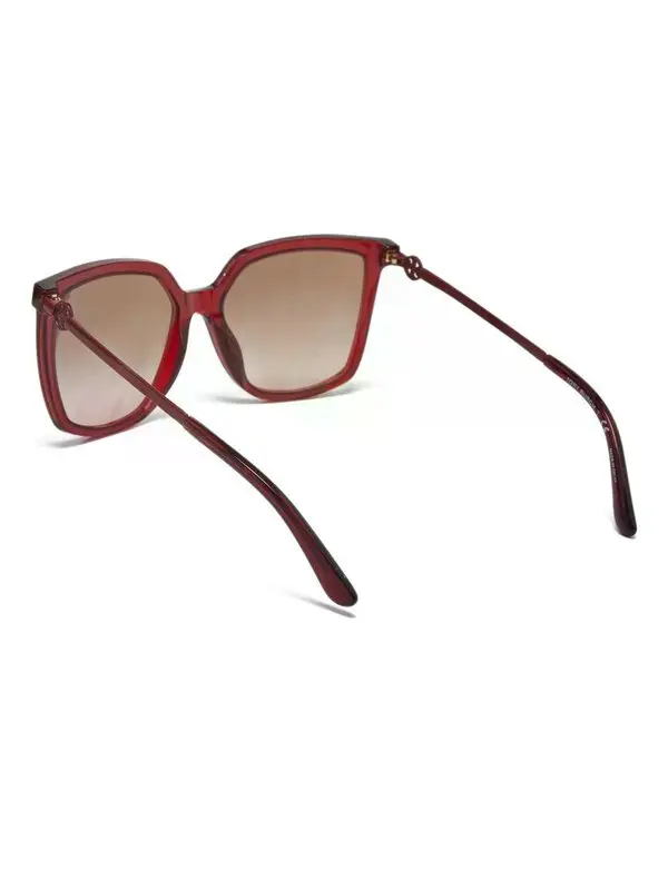 Tory Burch Square-frame Logo-detail Sunglasses