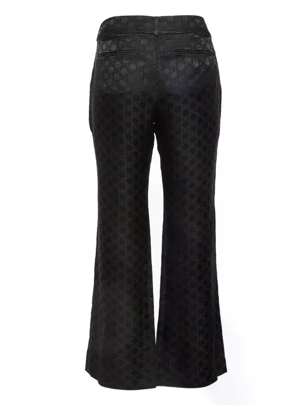 Balmain Silk-blend Straight-leg Trousers