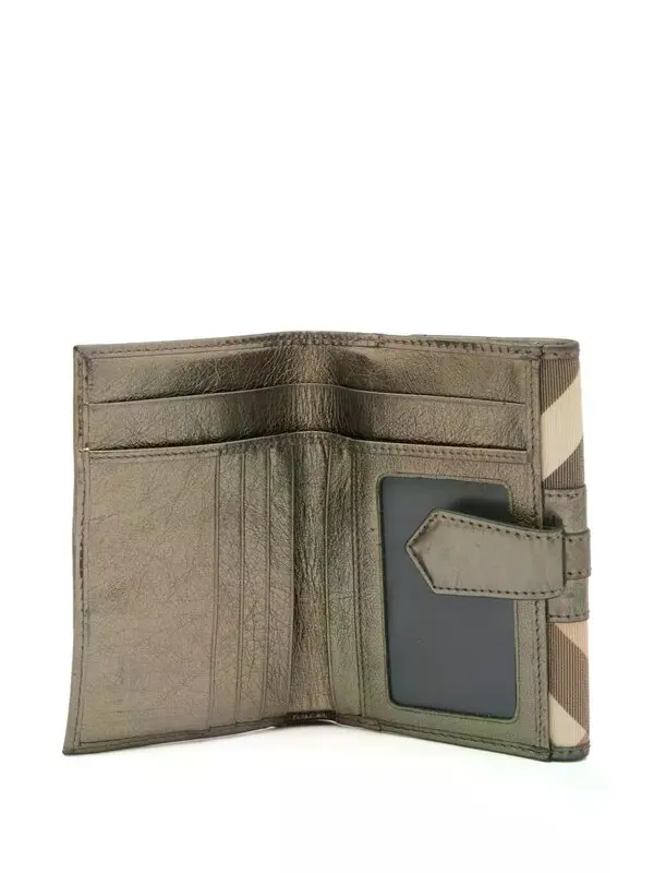 Burberry Check-print Wallet