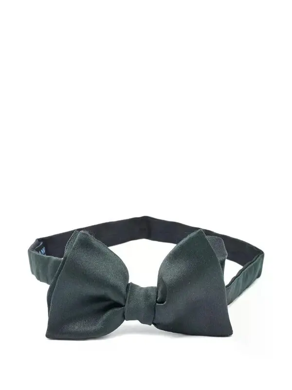 LANVIN Silk Bow Tie - Green