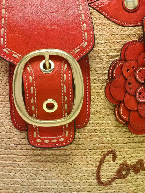 COACH VINTAGE Buckle Tote Bag