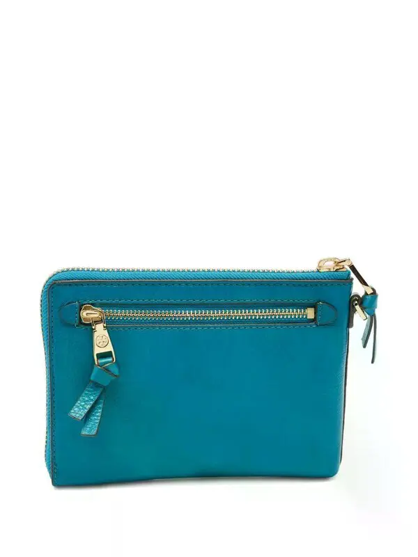 Tory Burch 2010s Zip Wristlet Clutch