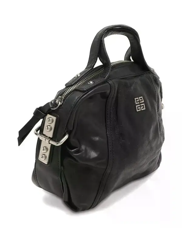 Givenchy Leather Satchel With Logo