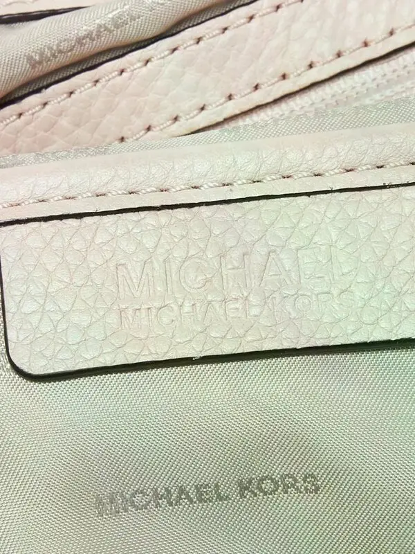 Michael Kors Leather Tote Bag - Neutrals