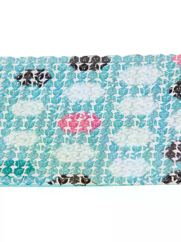 BVLGARI Sequinned Silk Scarf