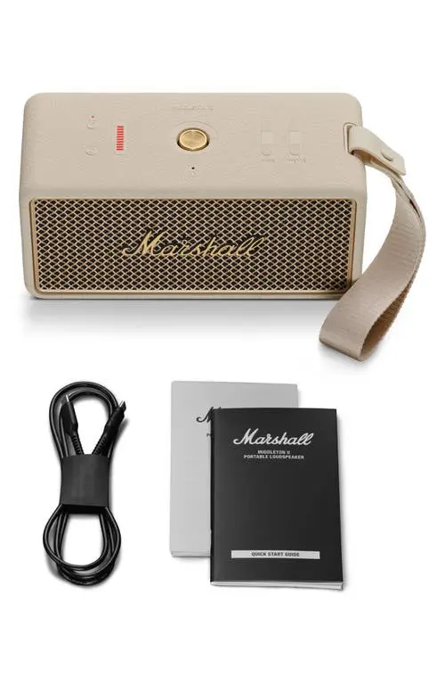 Marshall Middleton Ii Portable Bluetooth® Speaker - Cream