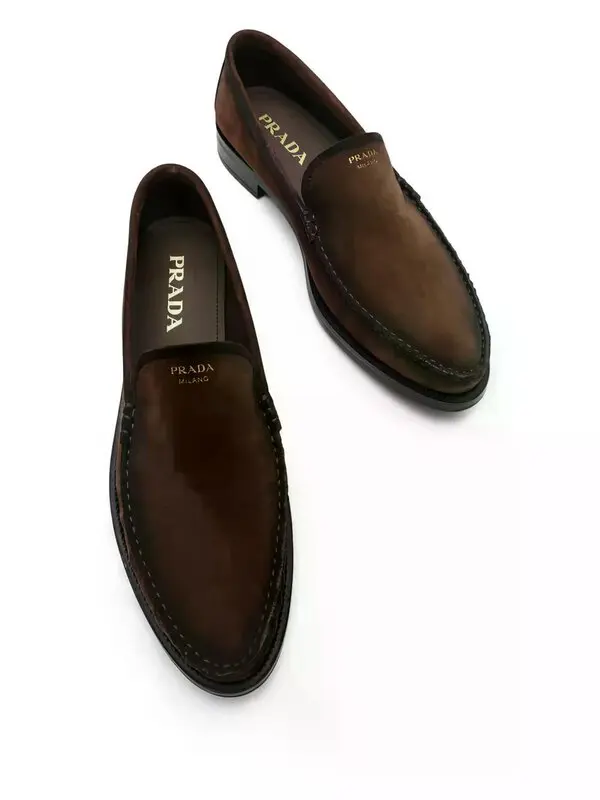 Prada Logo-detail Loafers