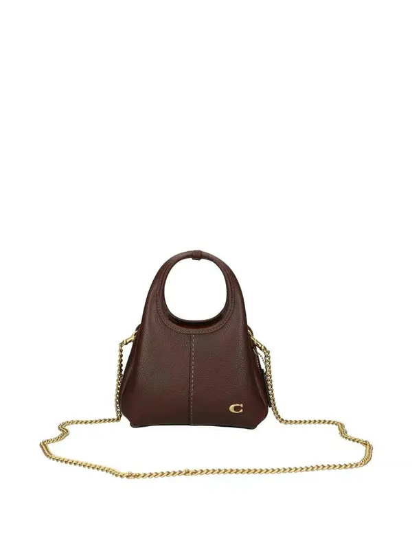 COACH 19 Lana Leather Tote - Brown