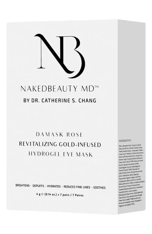 NAKEDBEAUTY MD 7-pack Revitalizing Hydrogel Eye Masks - No Color