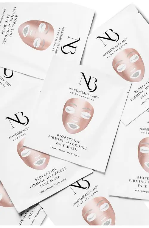NAKEDBEAUTY MD 5-pack Firming Hydrogel Face Masks