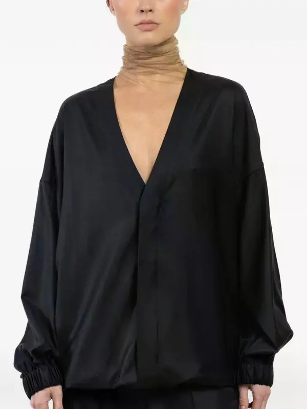 SA SU PHI V-neck Button Jacket