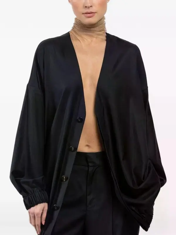 SA SU PHI V-neck Button Jacket
