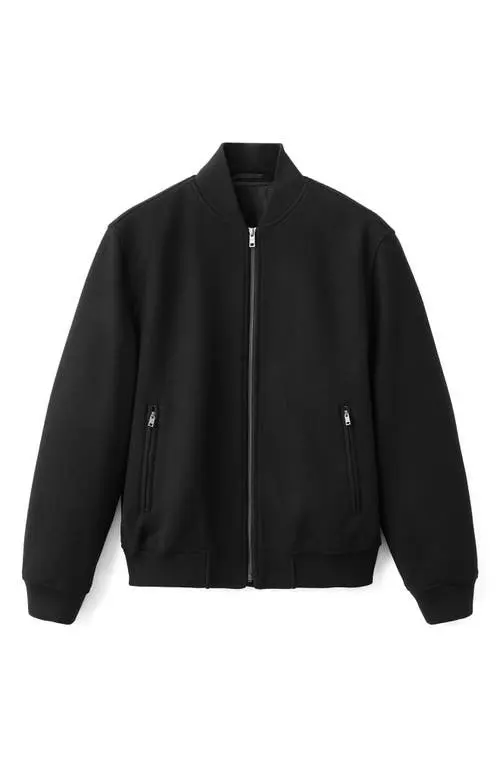 Mango Zip-up Bomber Jacket