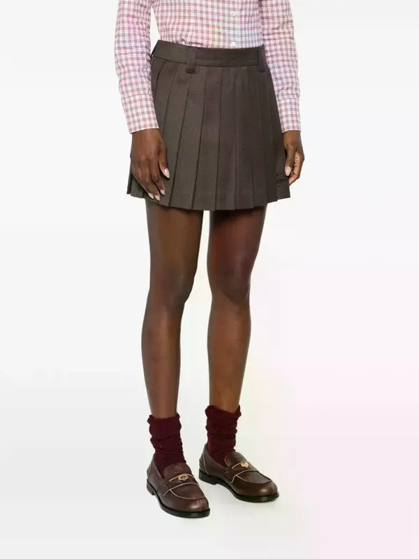 Miu Miu Pleated Skirt