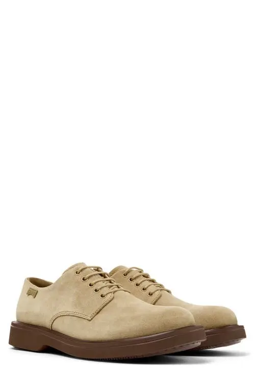 Camper Plain-toe Oxford - Medium Brown