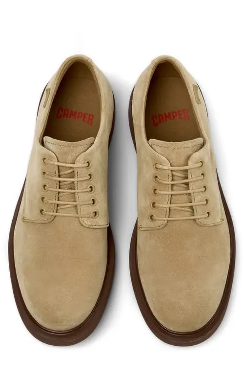 Camper Plain-toe Oxford - Medium Brown