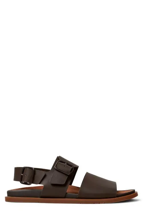 Camper Lluc Two-strap Sandal - Medium Brown