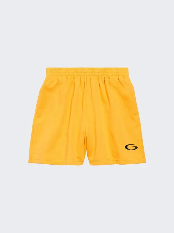 Balenciaga Sweat Shorts - Yellow