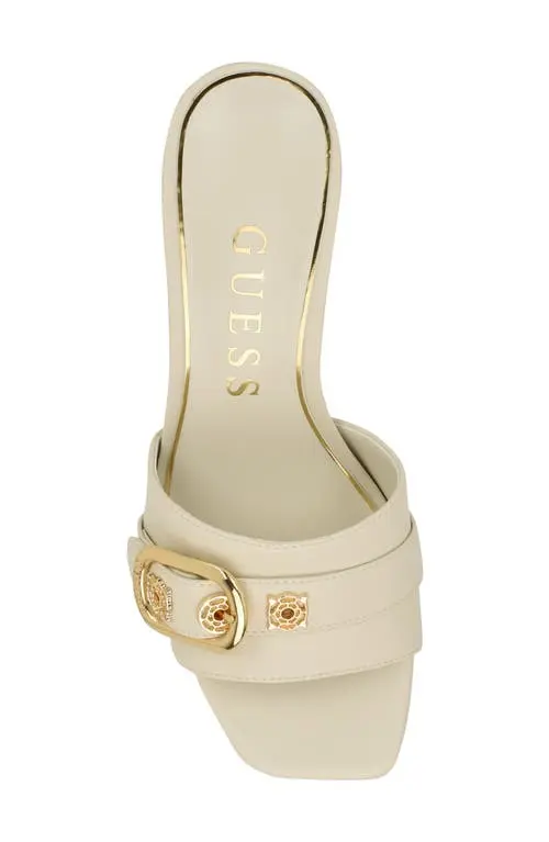 Guess Dittara Slide Sandal - Ivory