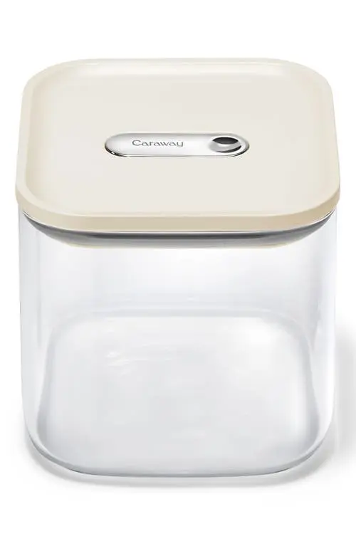 CARAWAY Medium 2.5-quart Airtight Storage Container - Cream
