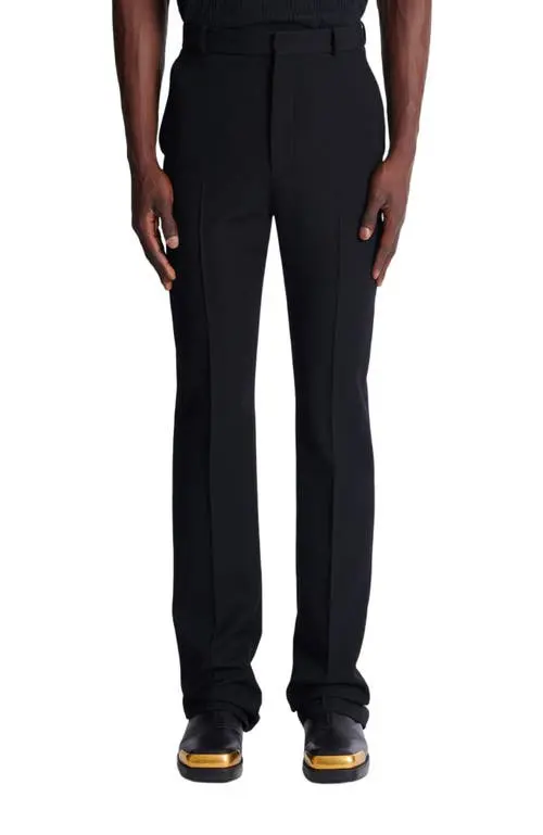 Balmain Wool Darted Trousers