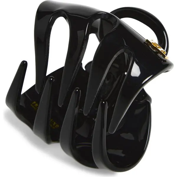 France Luxe Signature Small Octo Clip - Black